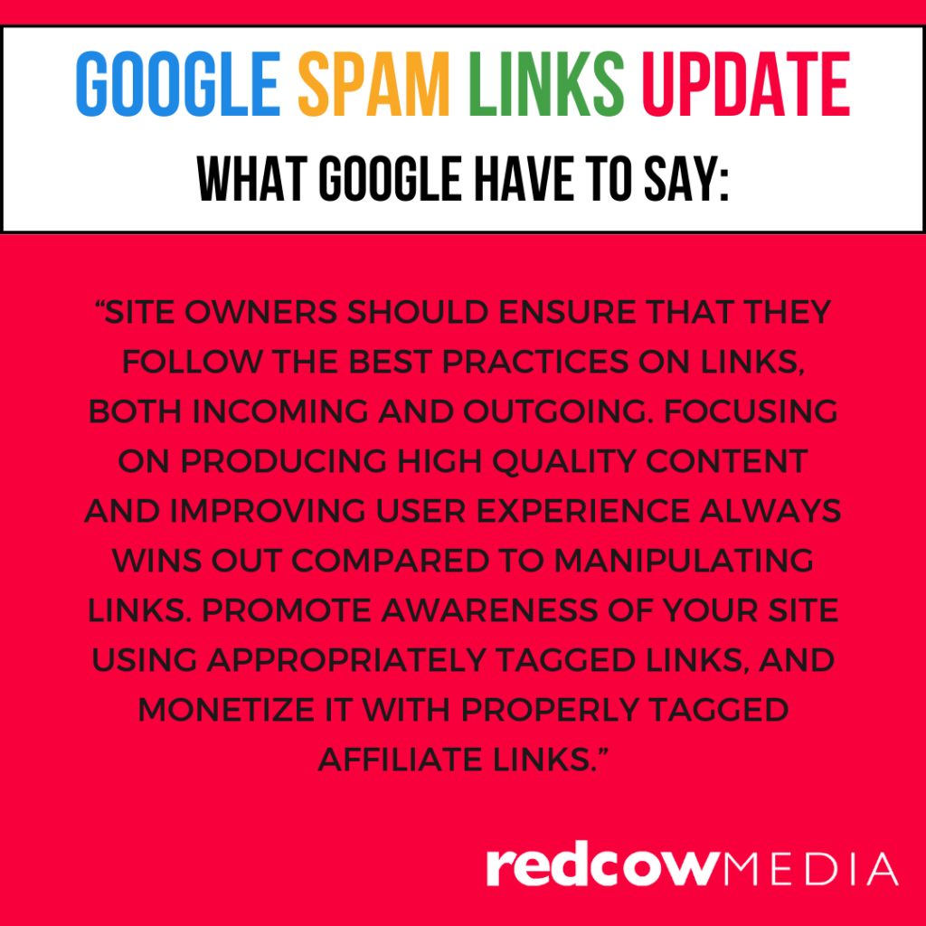 What The Google Spam Links Update Means For Your Website - SEO ...